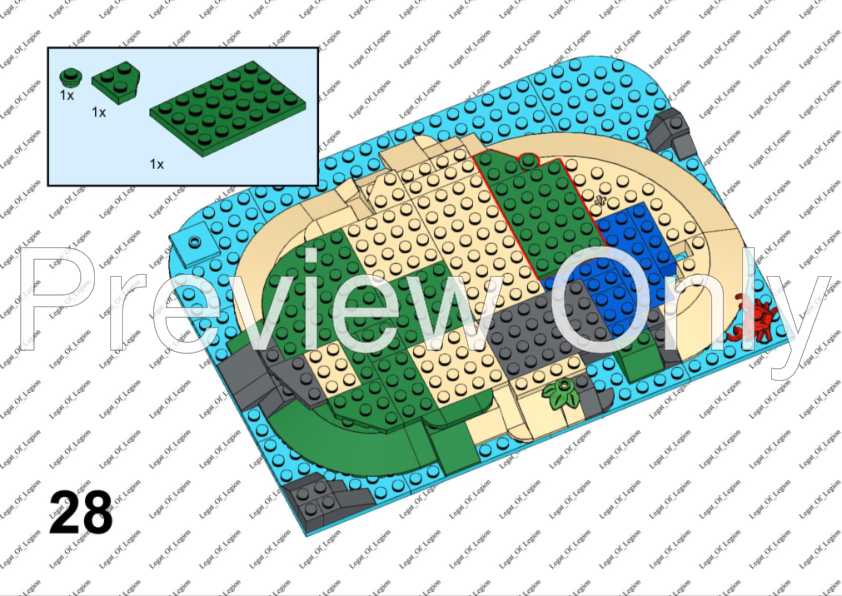 LEGO MOC 6246 Crocodile Cage Remake by Legat_Of_Legion | Rebrickable ...