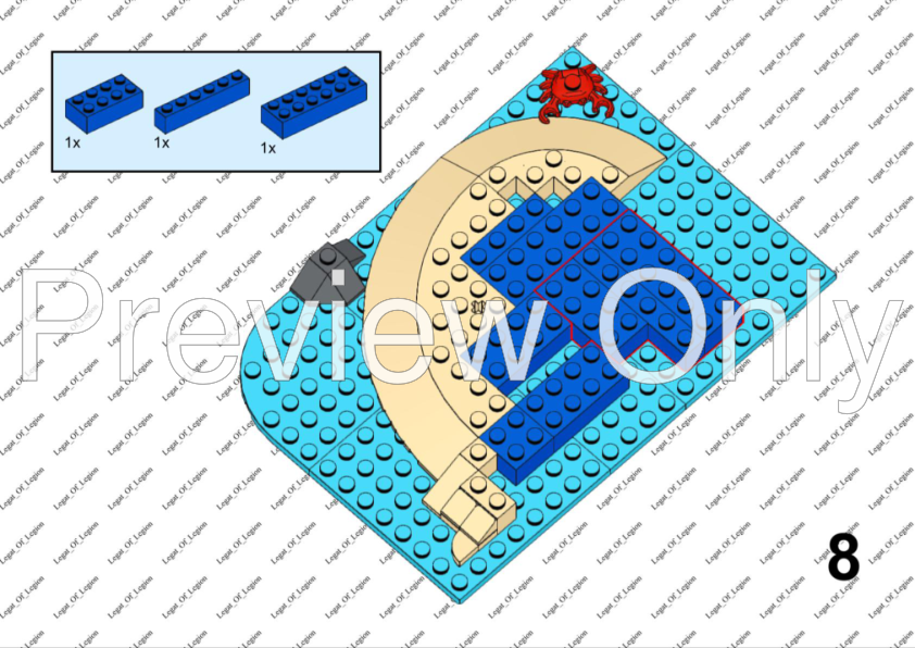 LEGO MOC 6246 Crocodile Cage Remake by Legat_Of_Legion | Rebrickable ...