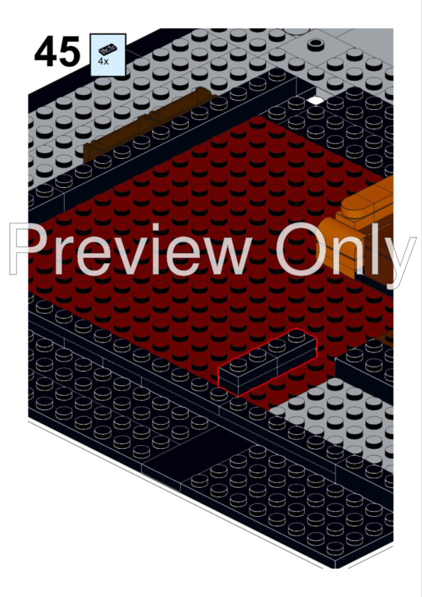 LEGO MOC Modular O.E Corner Restaurant by terauma | Rebrickable - Build ...