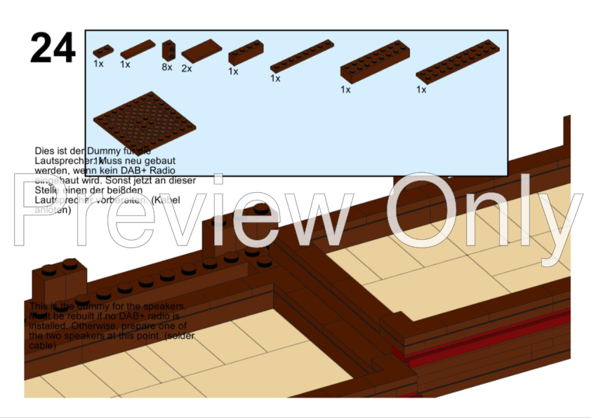 LEGO MOC Music Chest SABA Bodensee 126 with DAB+ Radio by hjvdh ...