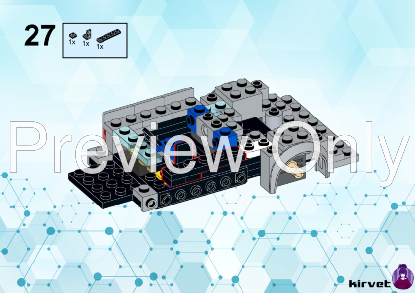 LEGO MOC 76917 Vintage Pickup by Kirvet | Rebrickable - Build with LEGO