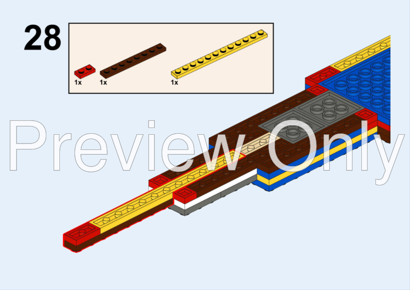 LEGO MOC HMHS Britannic 1:400 (Building instructions only) by bru_bri ...