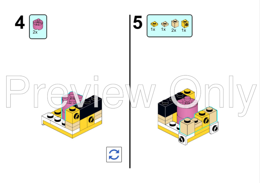 LEGO MOC Comet (Fortnite) Brickhead by Roloff | Rebrickable - Build ...