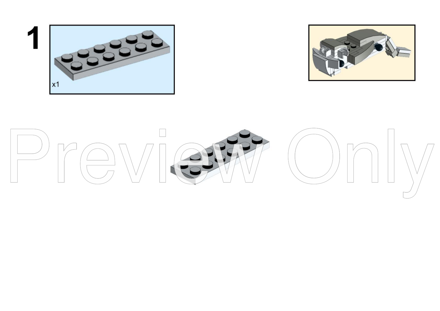 LEGO MOC Buckbeak by jontonsoup4 | Rebrickable - Build with LEGO