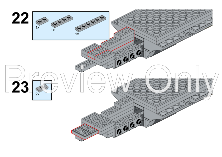 LEGO MOC Omicron-class Attack Shuttle (Havoc Marauder) 1:125 by ...