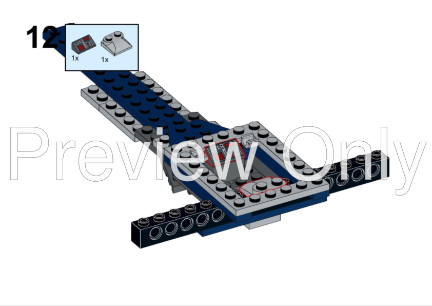 Lego Moc 332ndmuunilinst 10 Clone Z 95 Headhunter Alternate Build Of