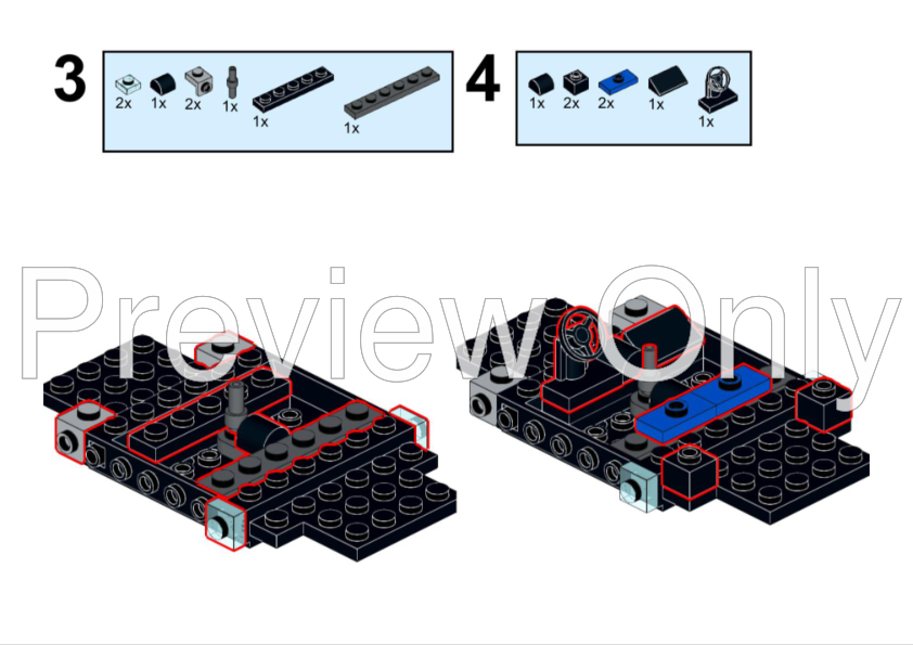 LEGO MOC 76917 Porsche 911 by Turbo8702 | Rebrickable - Build with LEGO