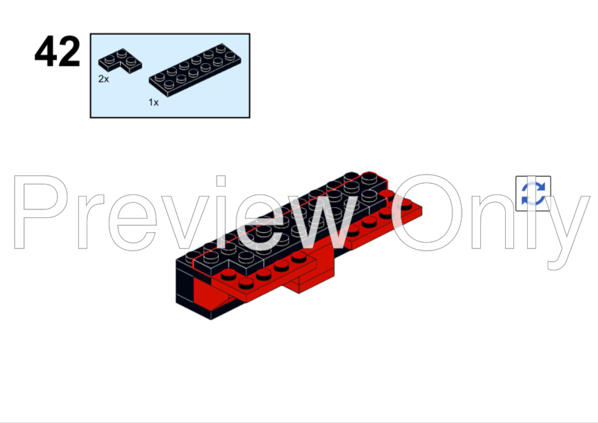 LEGO MOC 1:18 Corvette C4 by Double_U_Bricks | Rebrickable - Build with ...