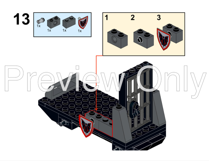 LEGO MOC Batlord Army Prison Carriage by Raveyaner | Rebrickable ...