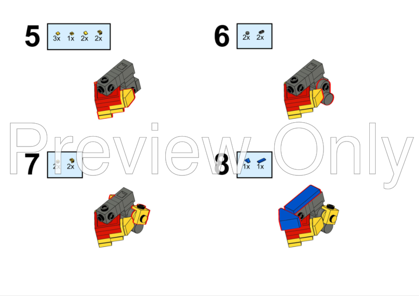 LEGO MOC Lego Atlas Destroyer by AnythingButyes | Rebrickable - Build ...
