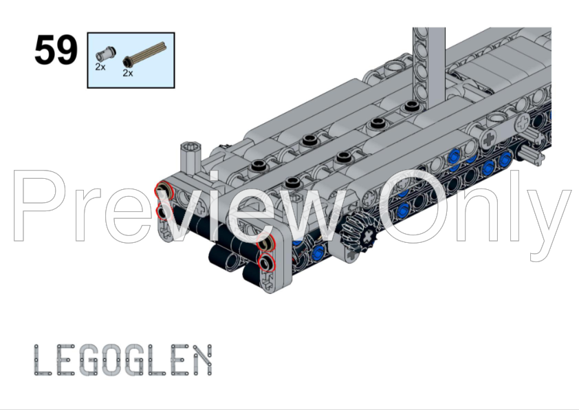 Lego Moc Mini Wing Body Truck No Motors By Legoglen Rebrickable