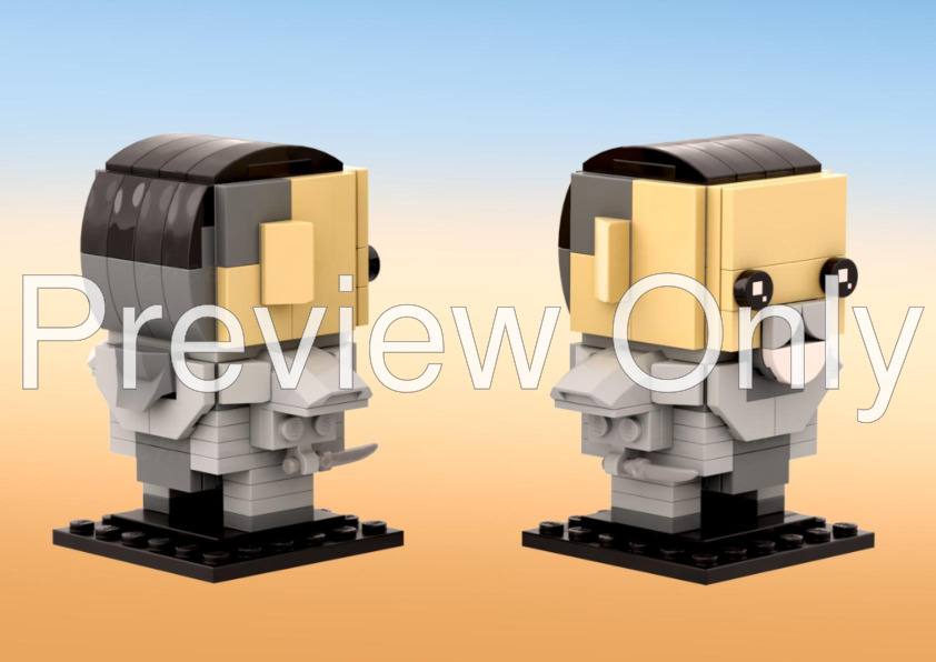 LEGO MOC Gurney Halleck Atreides Dune Brickheadz aka Thanos Actor by ...