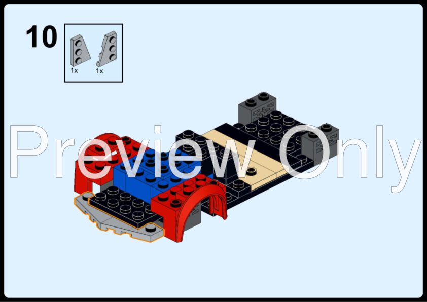 Lego Moc Corvette C3 Stingray By Tlg Rebrickable Build With Lego