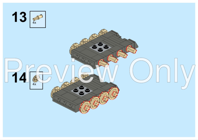 LEGO MOC ASU-57 by eattoaster | Rebrickable - Build with LEGO