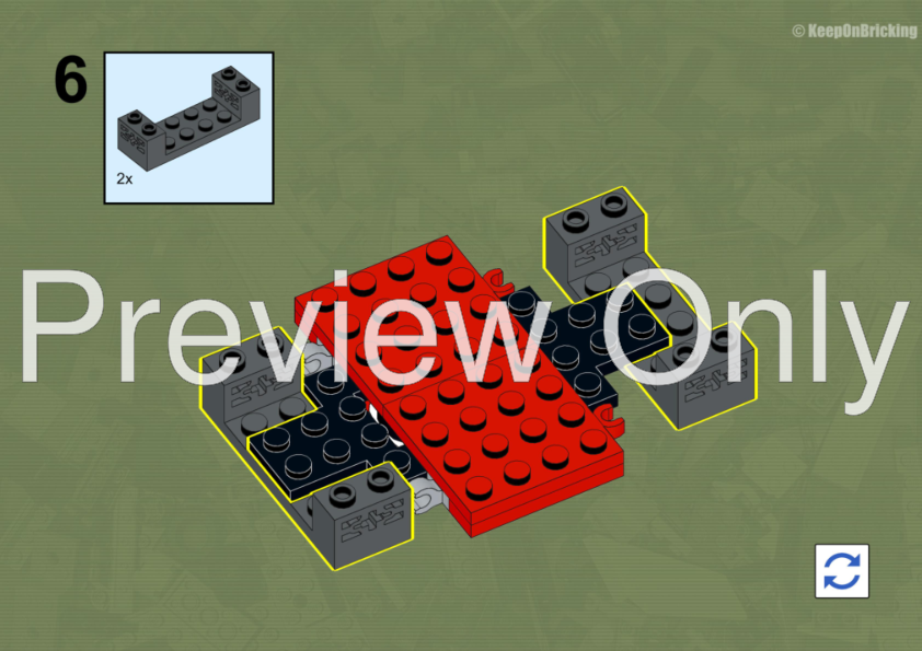 LEGO MOC 76906 Red Speed by Keep On Bricking | Rebrickable - Build with ...