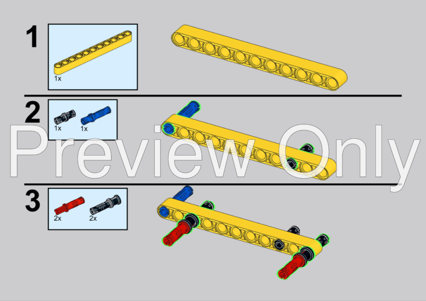 LEGO MOC Telescopic Telehandler 42168 John Deere B-model Alternate by Alex Ilea | Rebrickable ...