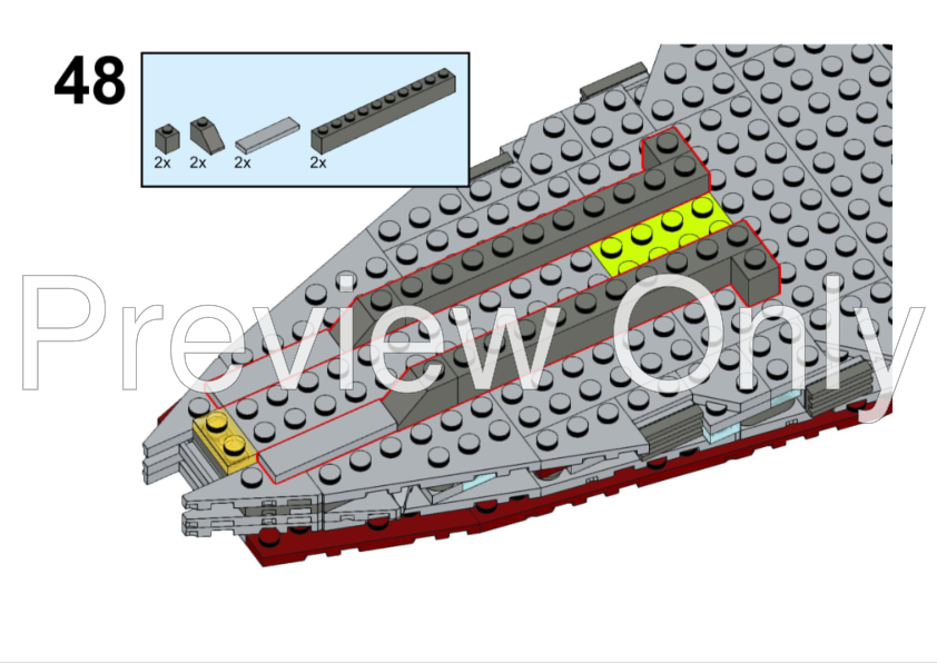LEGO MOC Old Republic Valor Class Cruiser by DiscordDragon ...