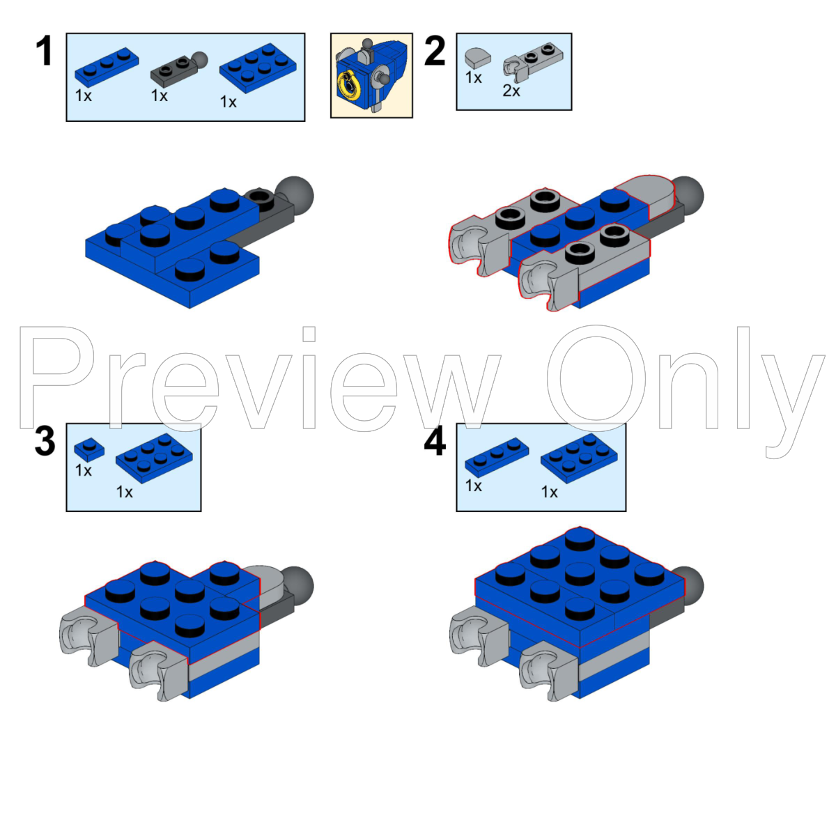 LEGO MOC PC-Metal Villain by pino_creations | Rebrickable - Build with LEGO