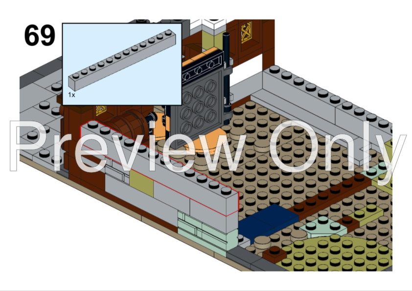 LEGO MOC Smiths Tavern Modular Alternate build of 21325 Medieval ...