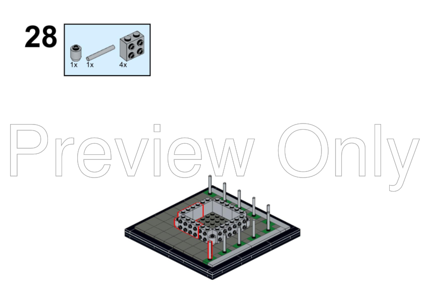 LEGO MOC Micro-scale Government offices by S-Brick | Rebrickable ...