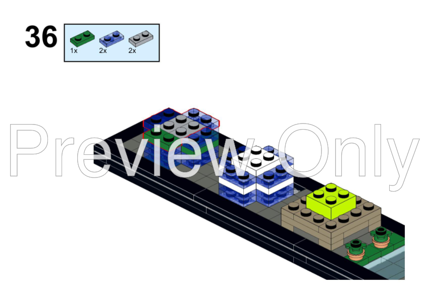 LEGO MOC Architecture | Melbourne skyline | microscale by S-Brick ...