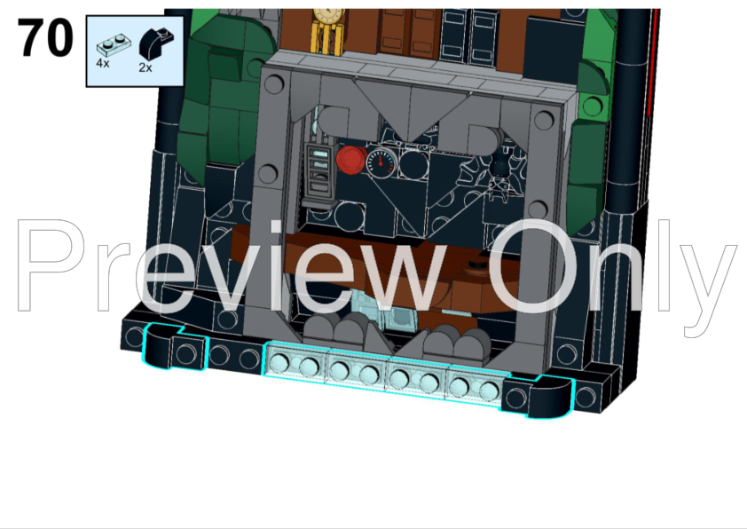 LEGO MOC 76271 UDS BTAS Wayne Manor by MadDadBricks | Rebrickable ...