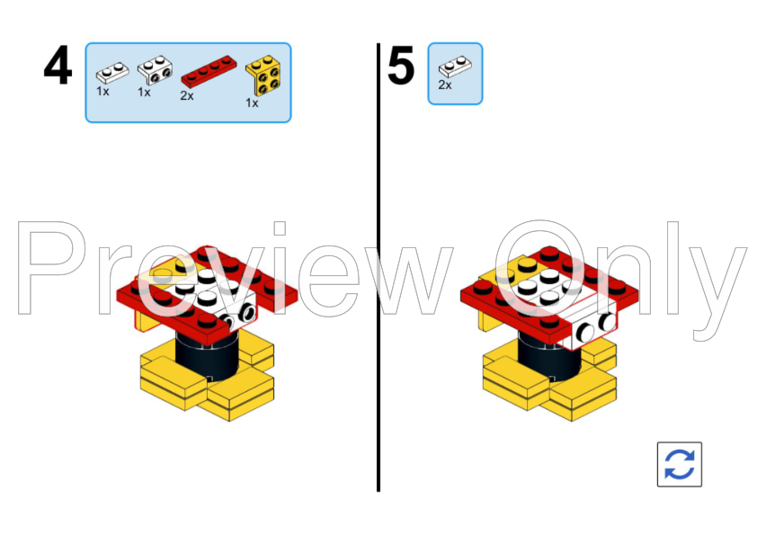 LEGO MOC Dummy (Fortnite) Brickhead by Roloff | Rebrickable - Build ...