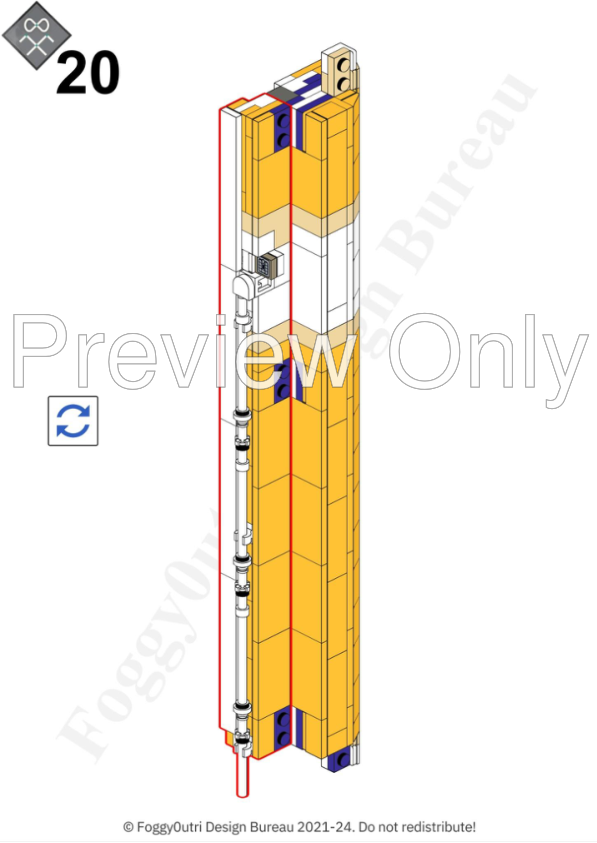 LEGO MOC 1:110 Delta IV Medium by Foggy0utri Design Bureau ...