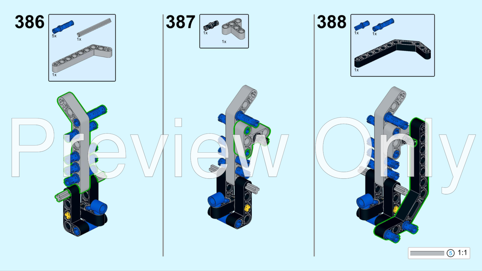 Lego Moc Bugatti Eb110 42083 Model B By Tonych Rebrickable Build