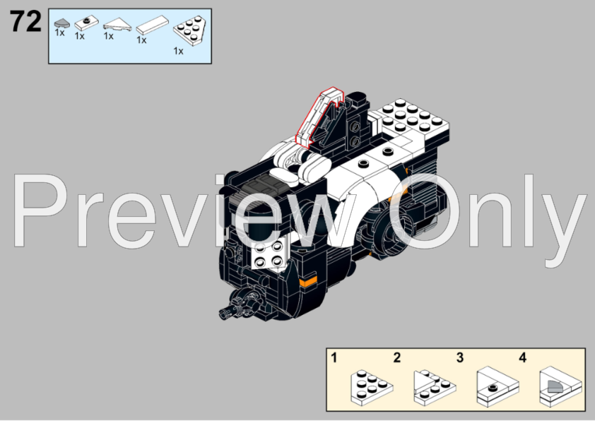LEGO MOC Thunderjaw by EDGE OF BRICKS | Rebrickable - Build with LEGO
