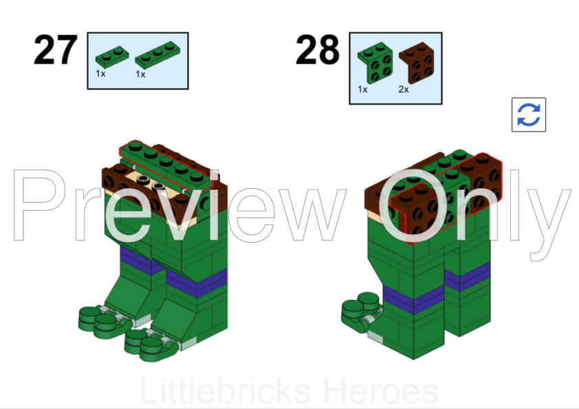 LEGO MOC Donatello Lego Figure by LittlebricksHeroes | Rebrickable ...