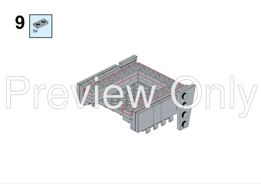 LEGO MOC Lowie's T-23 Skyhopper by Tiggerljc | Rebrickable - Build with ...