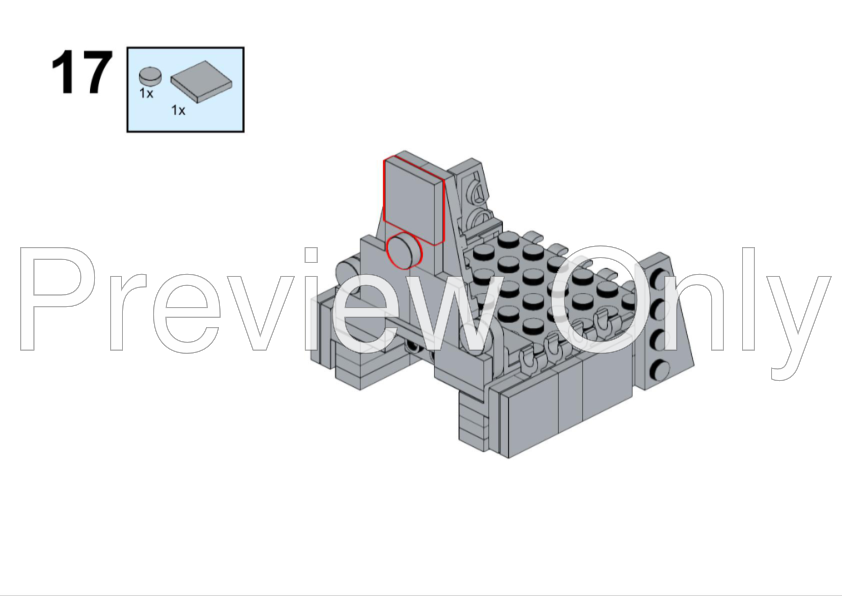 LEGO MOC Lowie's T-23 Skyhopper by Tiggerljc | Rebrickable - Build with ...