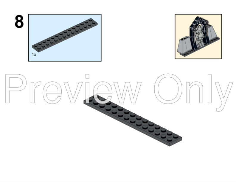 LEGO MOC Falcon Knights Watchtower by Raveyaner | Rebrickable - Build ...