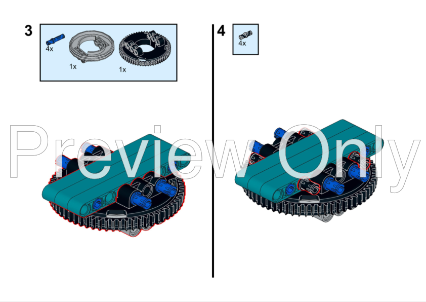 LEGO MOC Polar Drawer by Arpeggi0 | Rebrickable - Build with LEGO