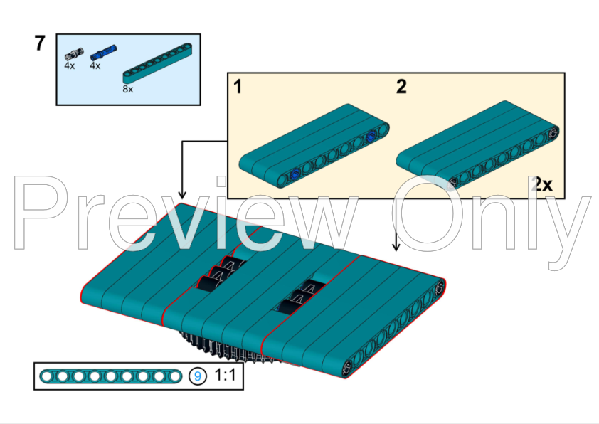 LEGO MOC Polar Drawer by Arpeggi0 | Rebrickable - Build with LEGO