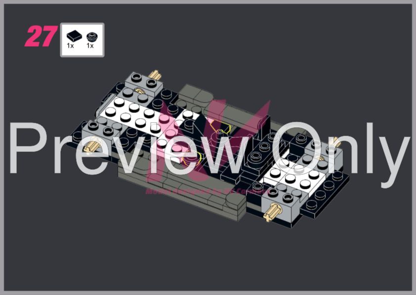 LEGO MOC Aston Martin DBS V12 by NV Carmocs | Rebrickable - Build with LEGO