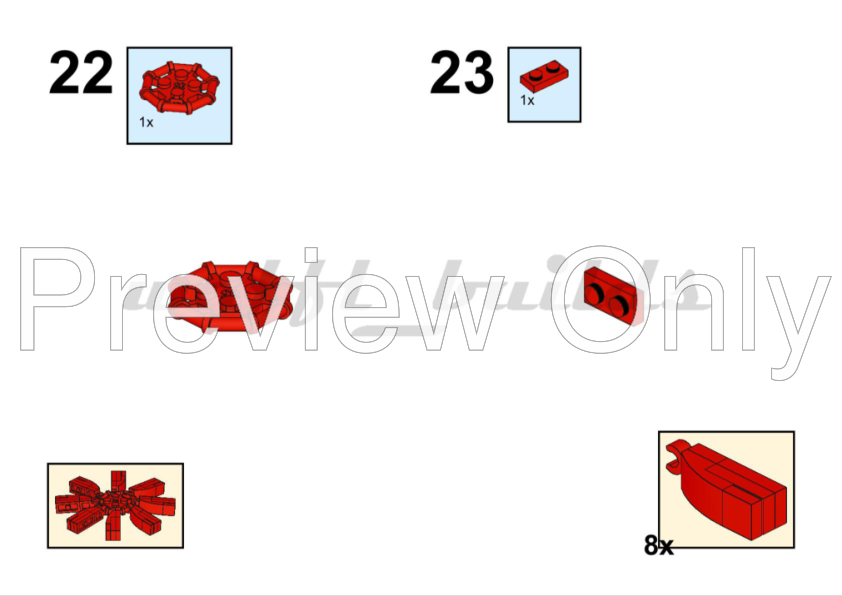 LEGO MOC Gerbera by waffl_builds | Rebrickable - Build with LEGO