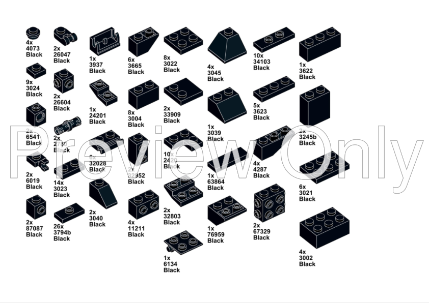LEGO MOC Bad Batch Helmet - OMEGA by alwaysking | Rebrickable - Build ...