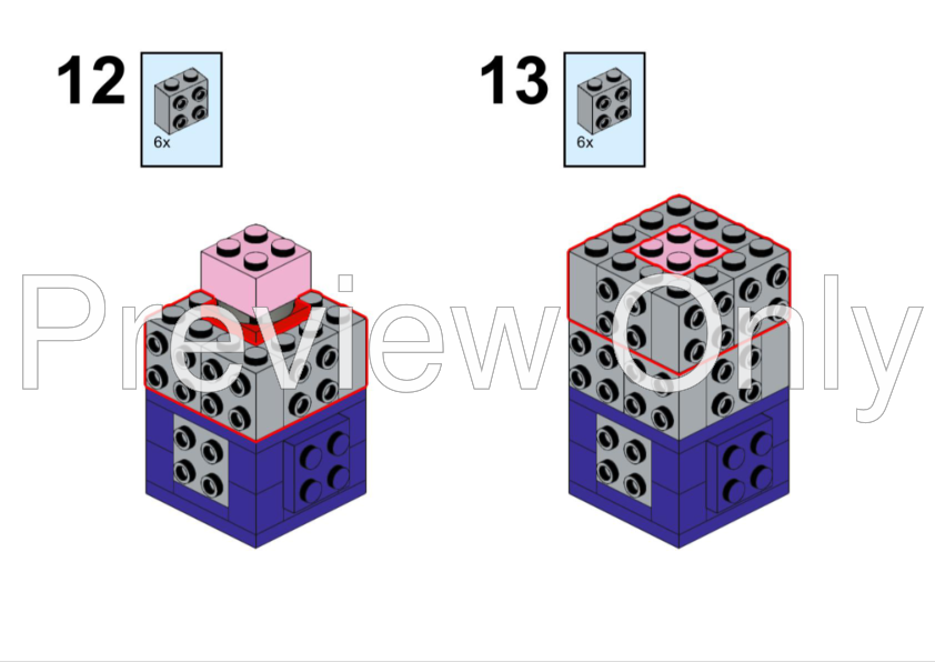 LEGO MOC Butterfree (Pokémon) by herpuderpules | Rebrickable - Build ...