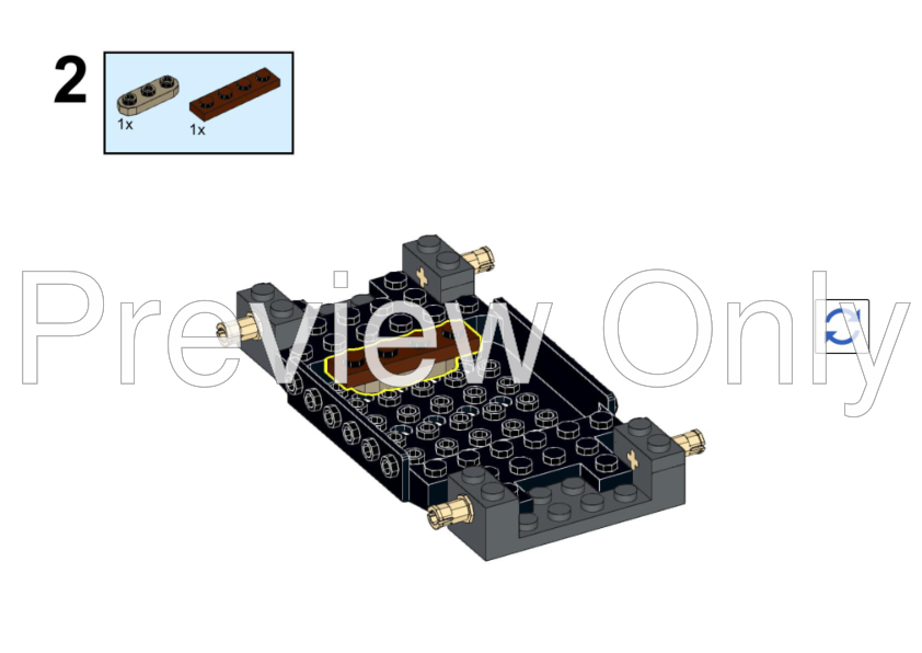 LEGO MOC 76921 Murcielago Inspired by NJDesign | Rebrickable - Build ...