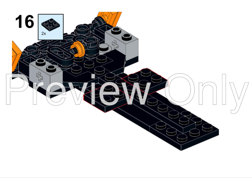 LEGO MOC McLaren Solus GT MOC by moose_builds | Rebrickable - Build ...