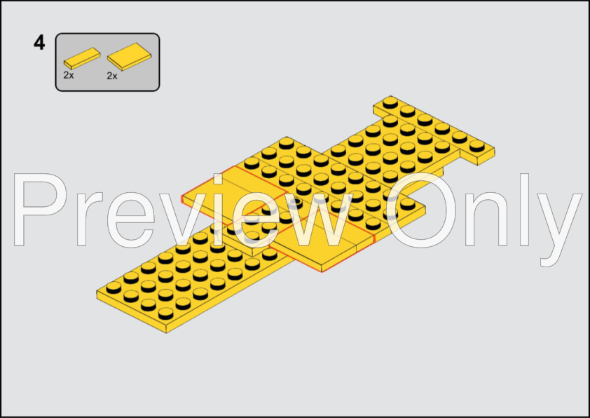 LEGO MOC Renault 4 F4 by besbasdesign | Rebrickable - Build with LEGO