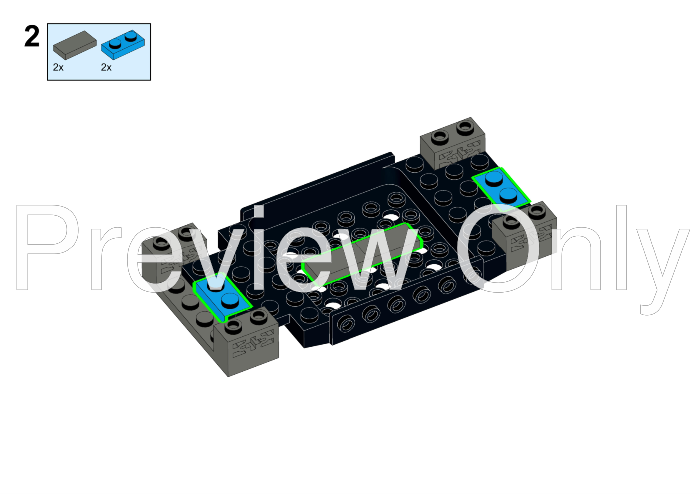 LEGO MOC 76920 Alpine A110 by KMPMOCS | Rebrickable - Build with LEGO