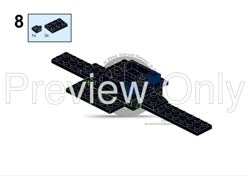 LEGO MOC F1 Redbull RB20 by CGForceDesigns | Rebrickable - Build with LEGO