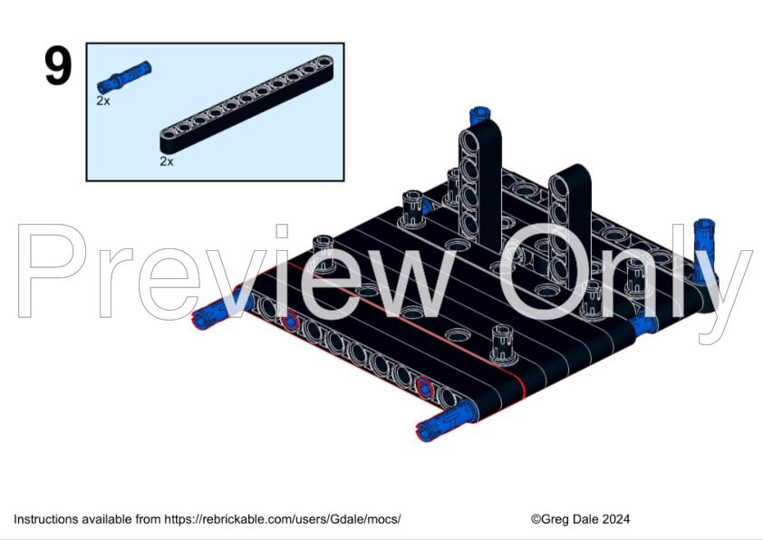 LEGO MOC-177122 Matterhorn Fairground ride by Gdale | Rebrickable ...