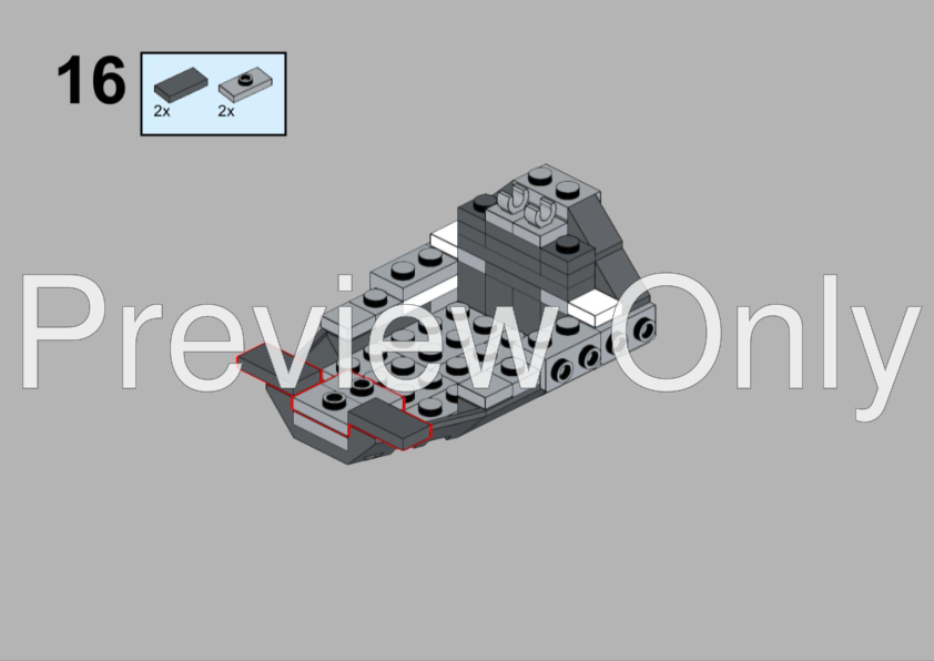 LEGO MOC Imperial V-wing - 75348 Alternate by Tiggerljc | Rebrickable ...