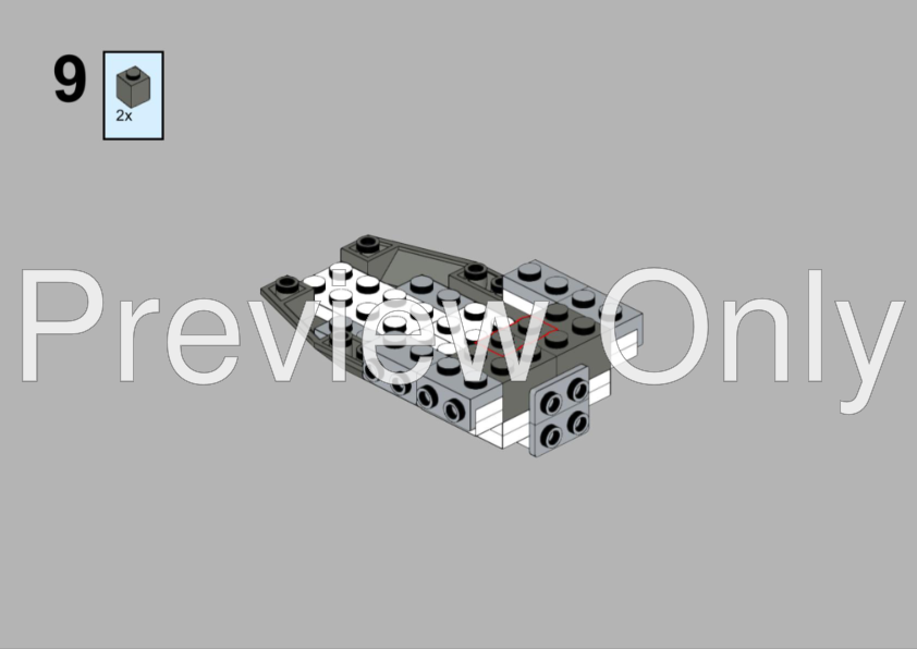 Lego Moc Imperial V Wing 75348 Alternate By Tiggerljc Rebrickable