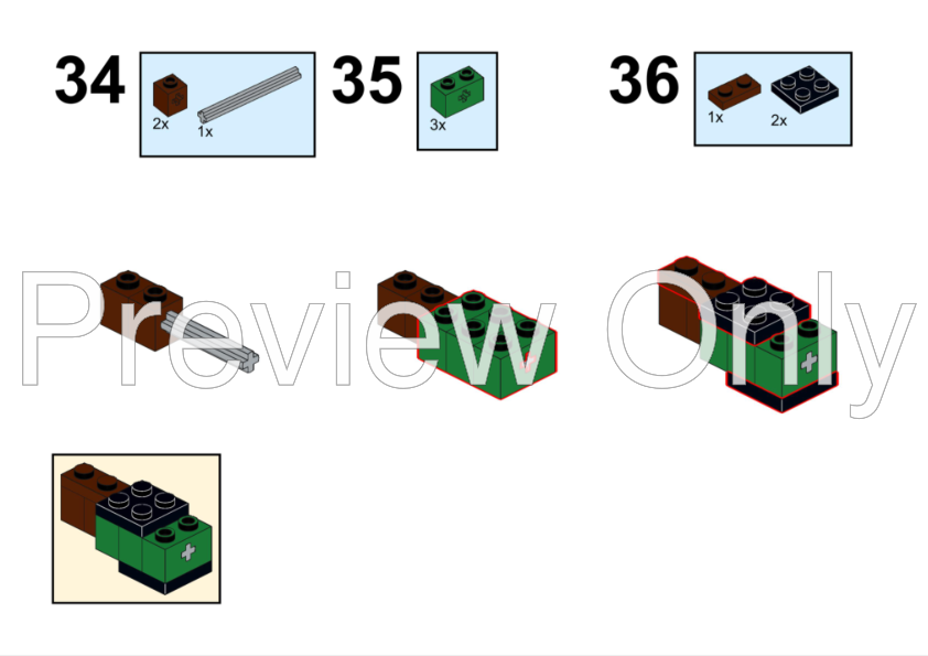 LEGO MOC LEGO® 5580 Model Team Highway Rig downsized to Minifig Scale ...