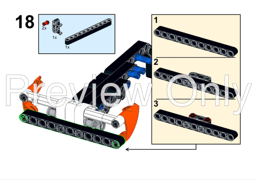 Lego Moc 42178 Alternate Vtol By Tgbdz Rebrickable Build With Lego